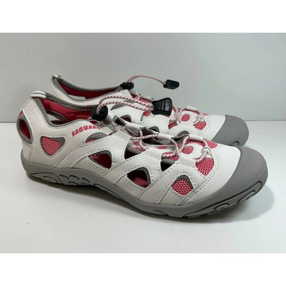 Saguaro | Shoes | Saguaro Outdoor Closed Toe Hiking Sandals Shoes White Womens 39 Us85 | Poshmark